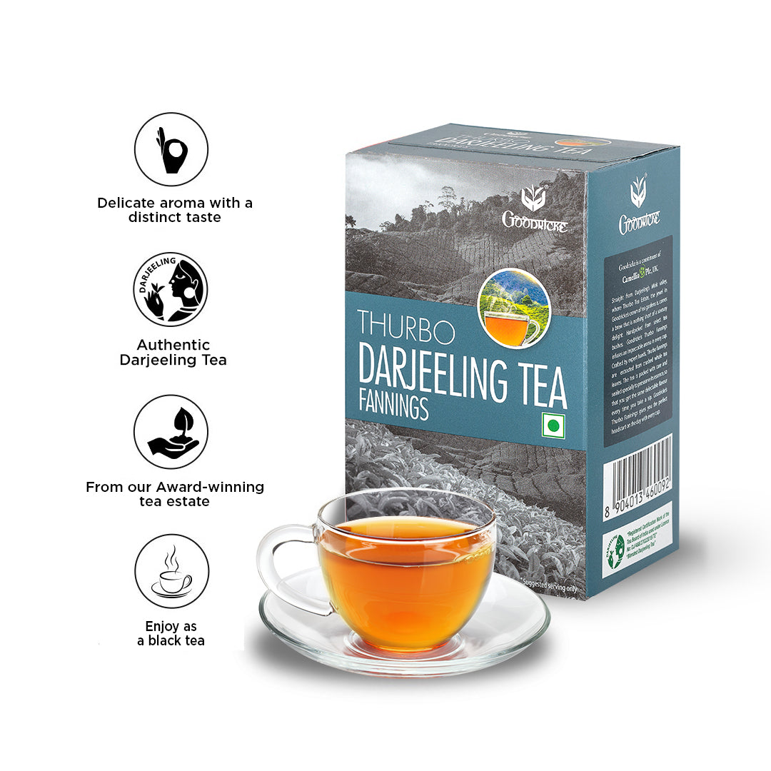 Fanning Tea - Buy Thurbo Fanning Darjeeling Tea - Goodricke